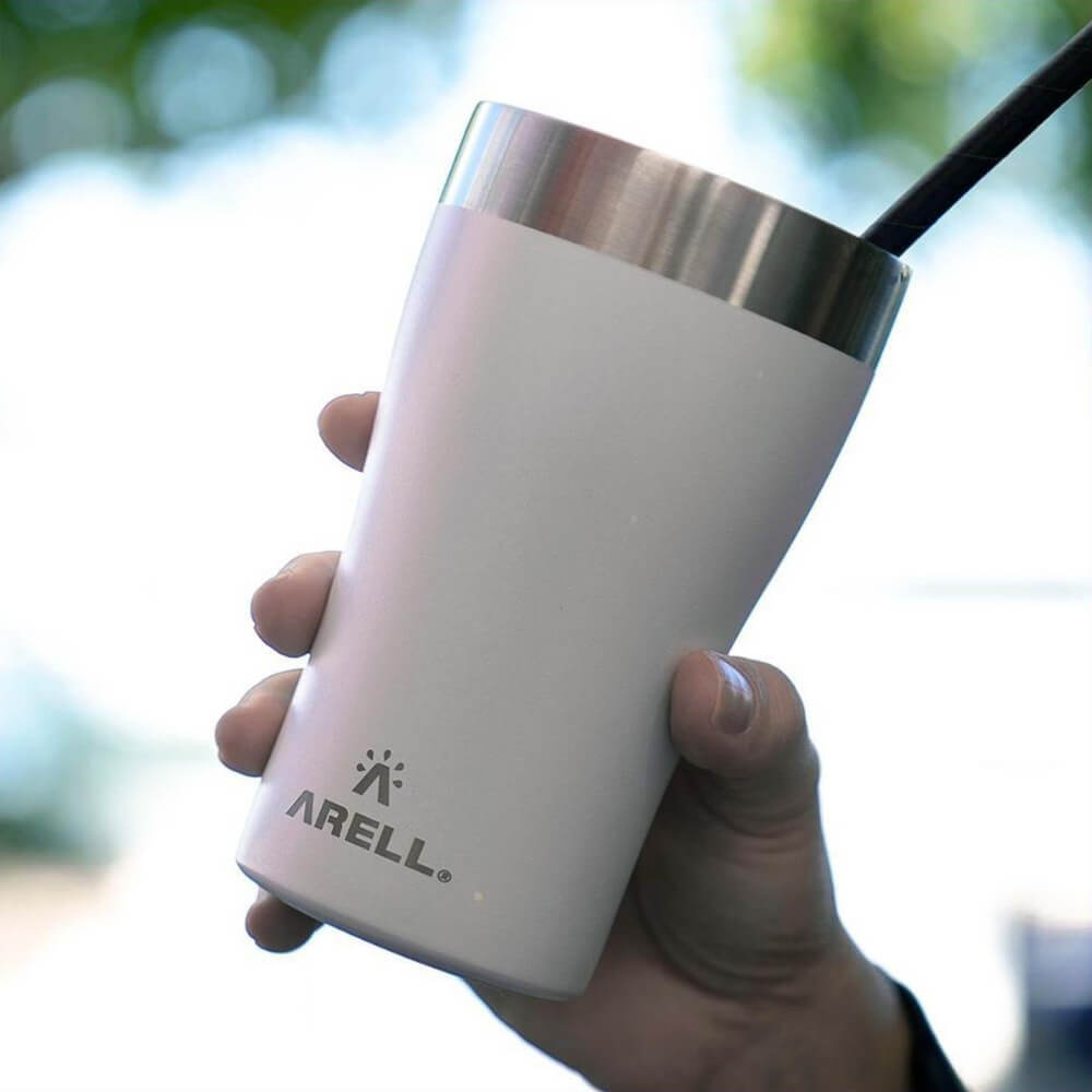 Copo Térmico Arell Tulip 500ml com Fundo Antirruído e Escudo de Cobre ...