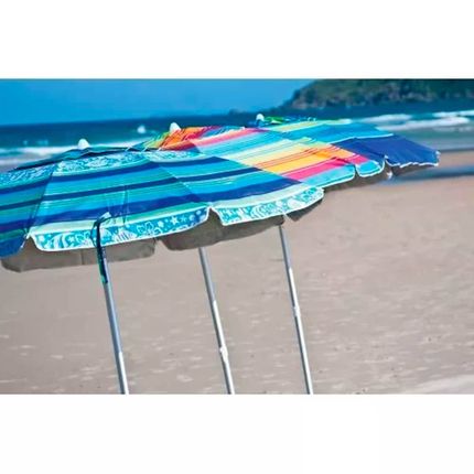 Guarda-Sol Mor Articulável 2,00 Metros em Alumínio - Cores Sortidas ...