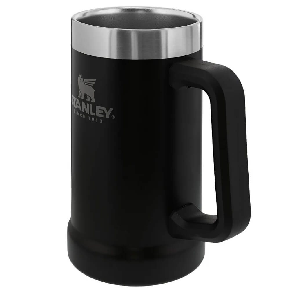 Caneca Térmica Stanley 709ml sem Tampa com Parede dupla - Preto ...