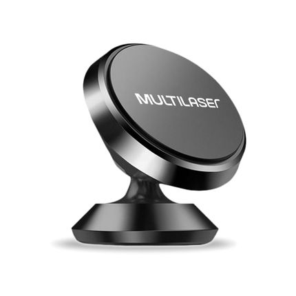 Suporte Magnético Veicular para Smartphone c/ Fita Dupla Face Multilaser - AC394 - Moveis Linhares
