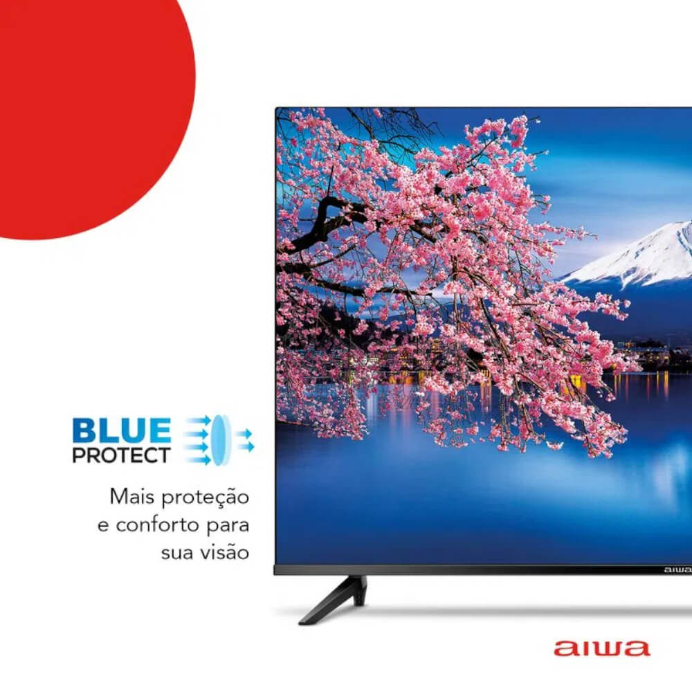 Smart TV Aiwa 43" DLED Full HD AWSTV43BL02A Android com Conexão Wi-Fi e ...