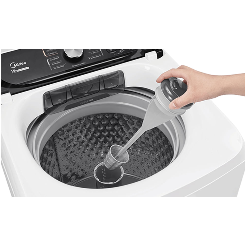 Máquina de Lavar Midea 13KG MA512W130A WK-04 Wave Agitator - Moveis ...