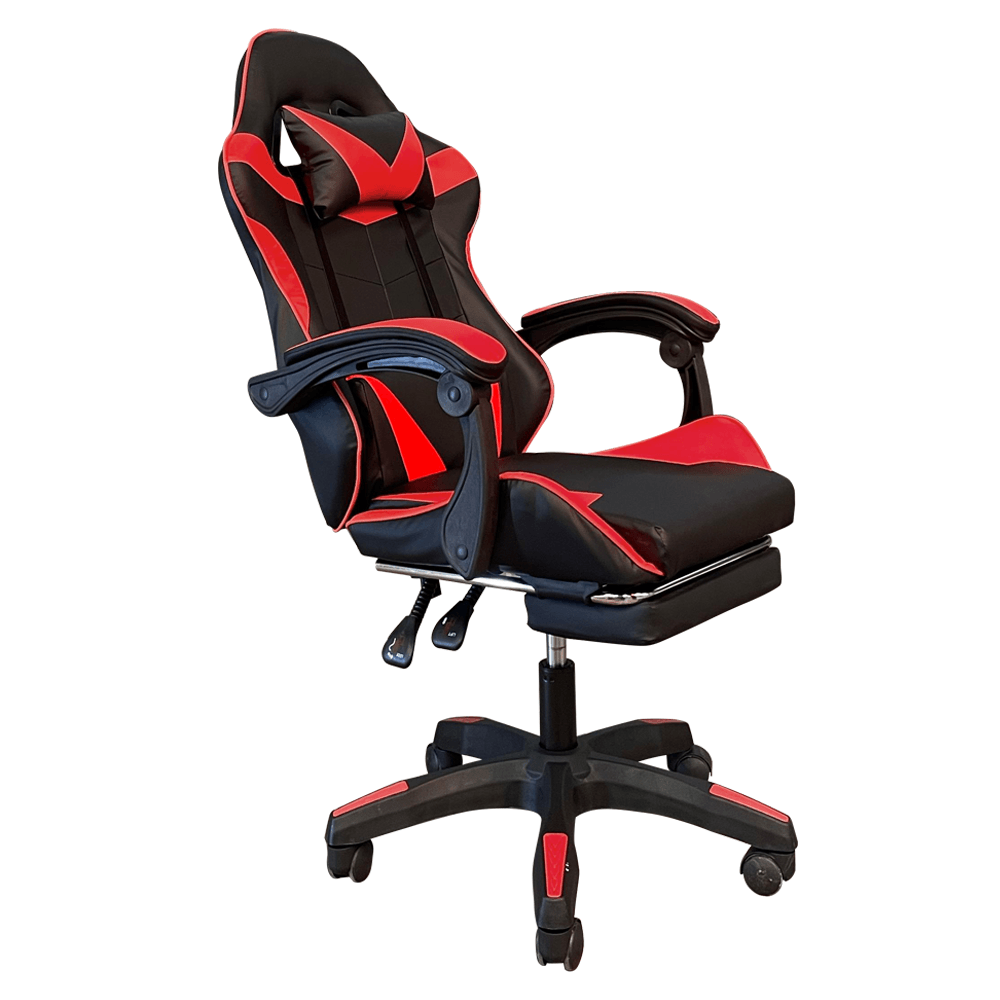 Cadeira Gamer Guardian 730-5 Reclinável - Vermelho/Preto - Moveis Linhares